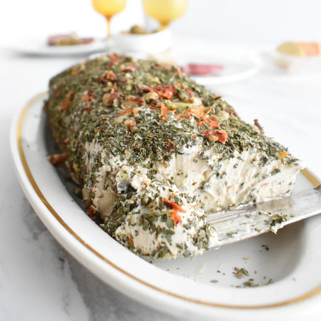 Garlic & Herb Cheese Log – CHCDips.com