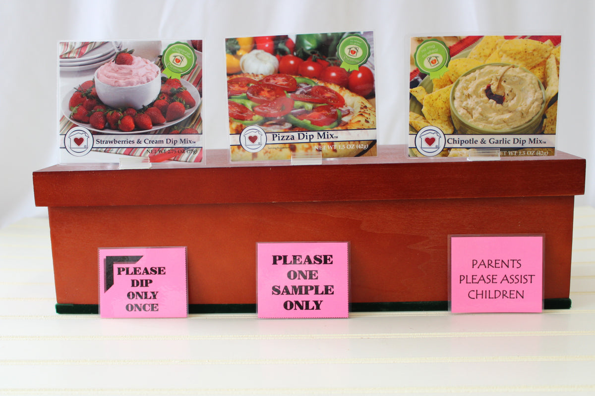 In Store Sampling Suggestions – CHCDips.com